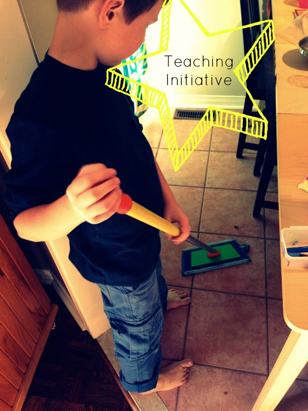 Taking Initiative in Teaching Our Children - Serving From Home